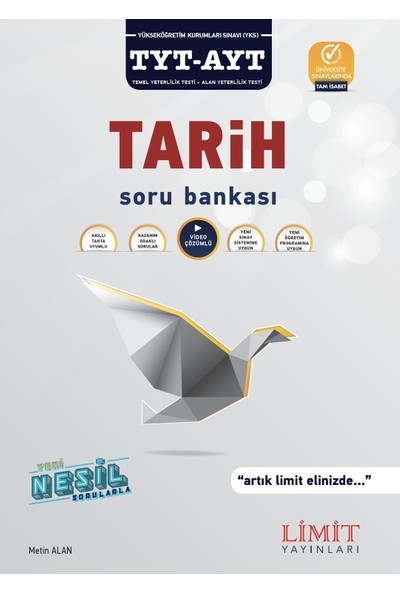 Limit Yayınları TYT-AYT Tarih Soru Bankası