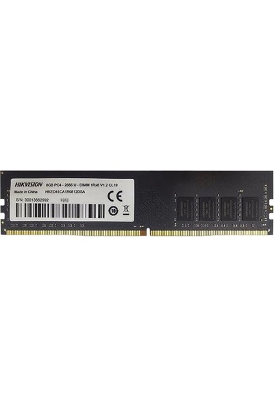 Hikvision Urien 8GB 2666MHz Ram DDR4 HKED4081CBA1D0ZA1 Hikvision Urien 8GB 2666MHz Ram DDR4 HKED4081CBA1D0ZA1