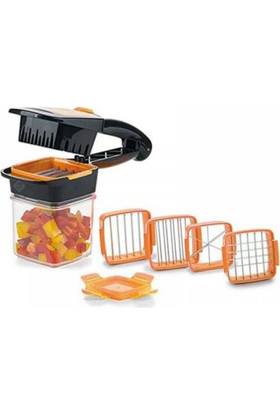 Mobee Pratik Hazneli Sebze Meyve Doğrayıcı Dilimleme Aleti 5 In 1 Mobee Pratik Hazneli Sebze Meyve Doğrayıcı Dilimleme Aleti 5 In 1