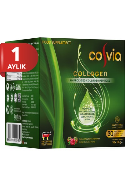 Cosvia Collagen Hidrolize Peptid 1 Pk. 30 Saşe Cosvia Collagen Hidrolize Peptid 1 Pk. 30 Saşe