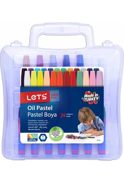 24 Renk Çantalı Pastel Boya Lk-24 07.14.673.092