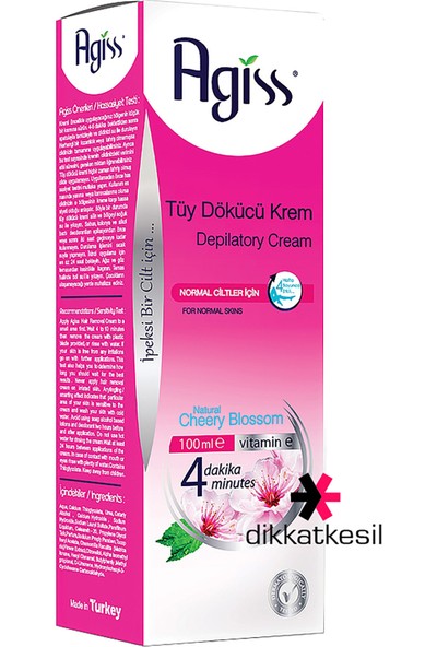 Shehba Agiss Tüy Dökücü Krem Normal Cilt 100 ml Shehba Agiss Tüy Dökücü Krem Normal Cilt 100 ml