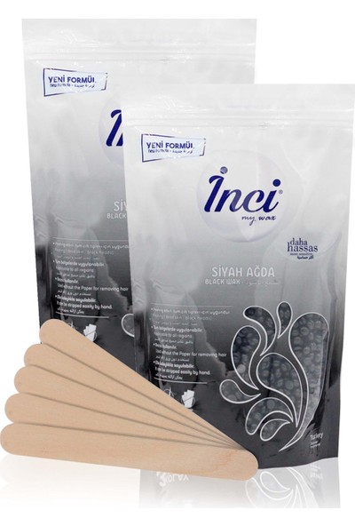 İnci Ağda 2 Kutu - Peeling Etkili Siyah İnci Ağda 2 Kutu - Peeling Etkili Siyah