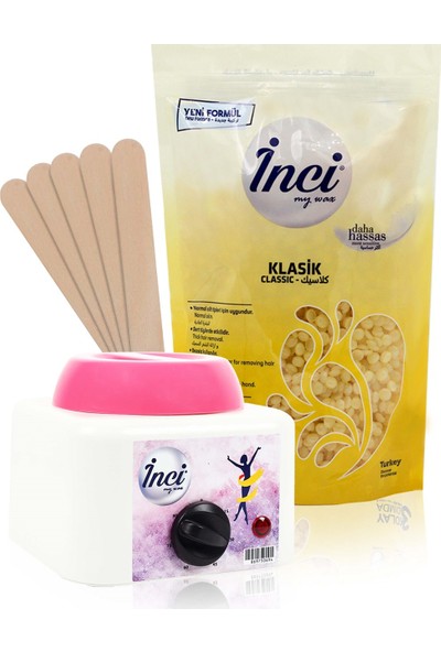 İnci Ağda 1 Kutu - Naturel Sert Tüyler İçin + Ağda Makinesi İnci Ağda 1 Kutu - Naturel Sert Tüyler İçin + Ağda Makinesi