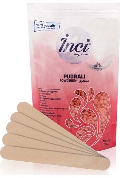 İnci Ağda Pudralı 1 Kutu - Özel Bölgeler İçin 200g İnci Ağda Pudralı 1 Kutu - Özel Bölgeler İçin 200g