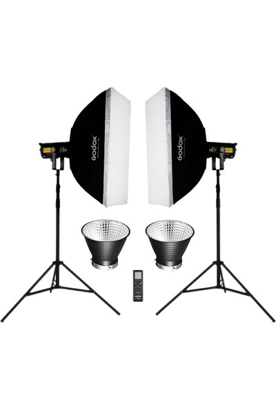 Godox FV150 2'li Kit 150W Video Işığı Godox FV150 2'li Kit 150W Video Işığı
