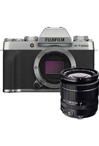 Fujifilm X-T200 Gümüş + Xf 18-55MM Lens Kit