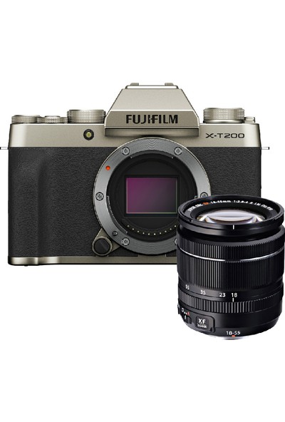 Fujifilm X-T200 Altın + Xf 18-55MM Lens Kit