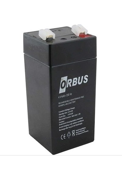 Orbus 4V 4A Kuru Akü
