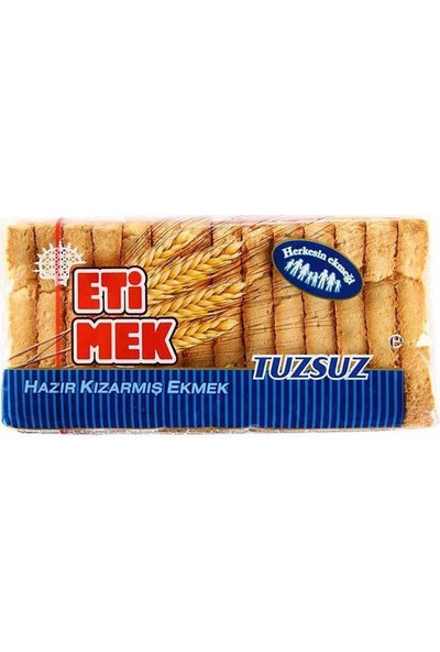 Eti Etimek Tuzsuz Hazır Kızarmış Ekmek 143 gr Eti Etimek Tuzsuz Hazır Kızarmış Ekmek 143 gr