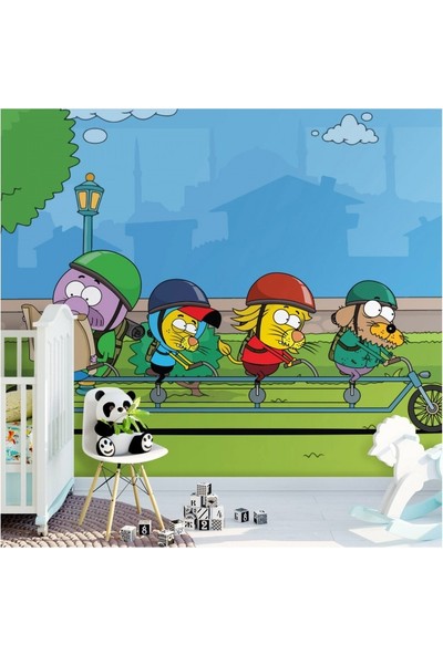 Artikel Kral Şakir Duvar Resmi-2 Bisiklet Turu Duvar Kağıdı