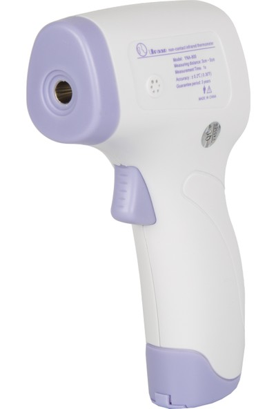 Unaan YNA-800 Temassız Ateş Ölçer - Renkli 3 Işıklı Ekran