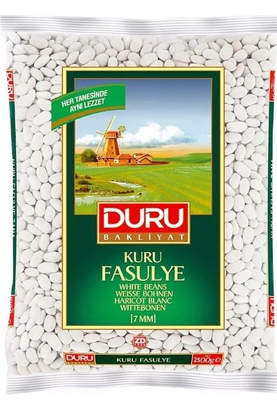 Duru Kuru Fasulye 7 mm 2,5 kg