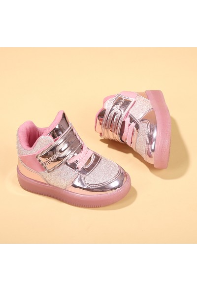 Vicco 220.20K.105 Mimi Işıklı Cırtlı Kız Çocuk Spor Bot Ayakkabı