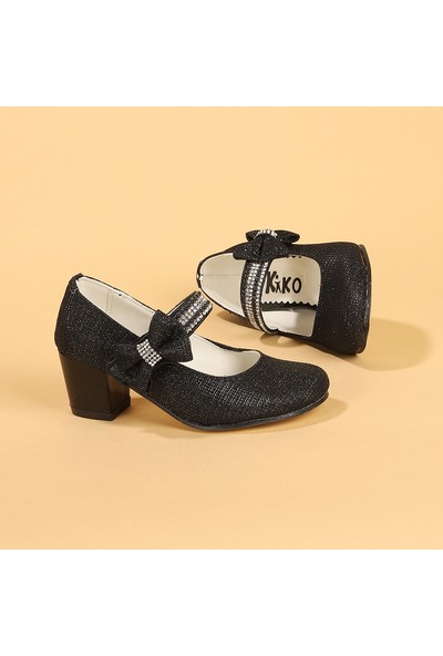 Kiko 752 Çupra Günlük Kız Çocuk 4 cm Topuk Babet Ayakkabı