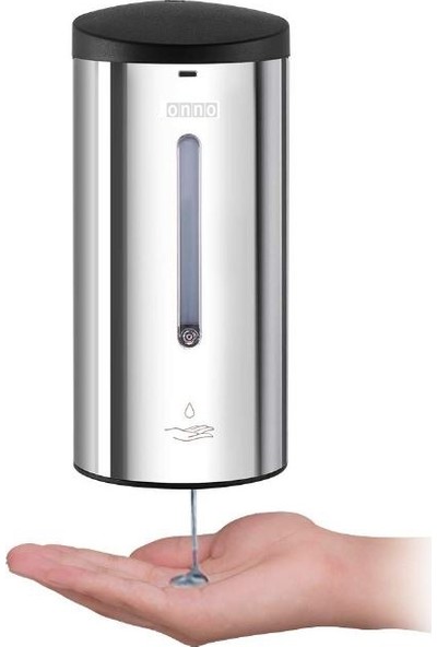 Onno Fotoselli Sıvı Sabunluk (Paslanmaz. Pilli )