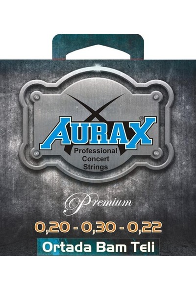 Aurax Bağlama Teli 0.52 Bamlı - Germany - Profesyonel - 020 Uzun Sap Saz Teli