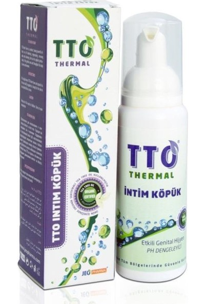 Tto Thermal İntim Köpük 100 ml Tto Thermal İntim Köpük 100 ml