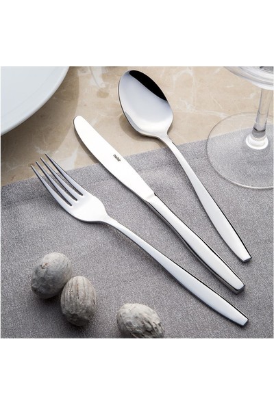 Nehir Sahra Kaşık Çatal Takımı - 77 Parça 12 Kişilik