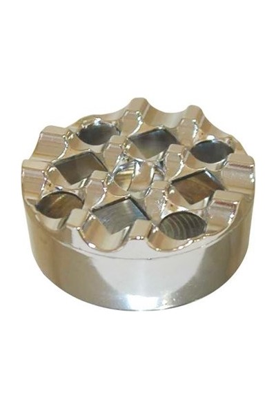 Arı Metal Masa Üstü Küllük Döküm Krom Kaplama