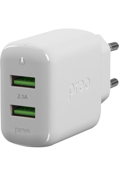 Preo My Mobile MMU34 2 USB Smart Duvar Sarjı