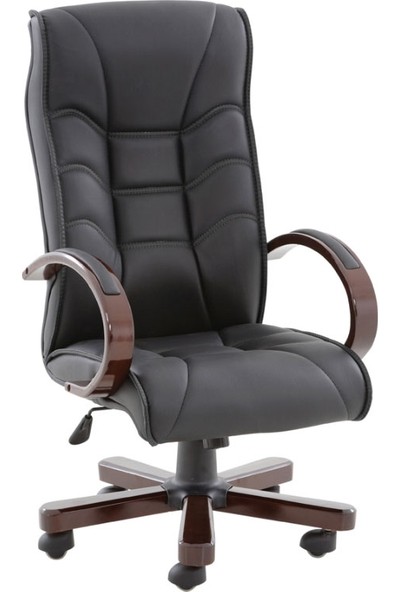 Araf Ofis Başak Ahşap Yönetici Koltuğu