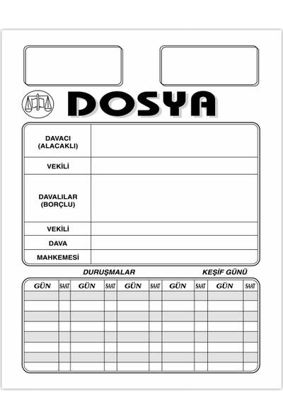 Kaya Büro Ofis Dava İcra Avukat Dosyası Beyaz Büyük Boy 1. Kalite 100'lü Kaya Büro Ofis Dava İcra Avukat Dosyası Beyaz Büyük Boy 1. Kalite 100'lü