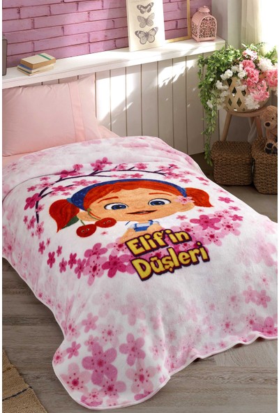 Hobby Tek Kişilik Lisanslı Battaniye Elifin Düşleri