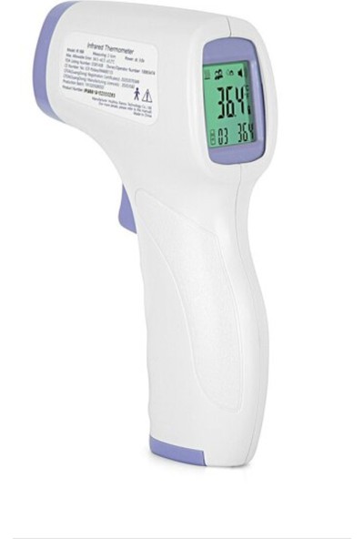 Infrared Thermometer Temassız Mor Ateş Ölçer IR988 IR988