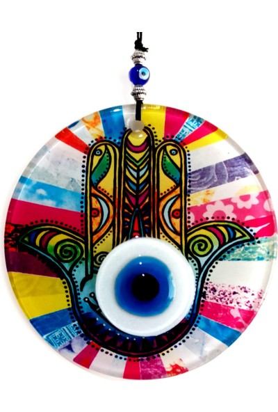 Mixperi 12 Santimetre Füzyon Cam El Yapımı Fatma Ana Bereket Eli Duvar Süsü Nazarlık Mixperi 12 Santimetre Füzyon Cam El Yapımı Fatma Ana Bereket Eli Duvar Süsü Nazarlık