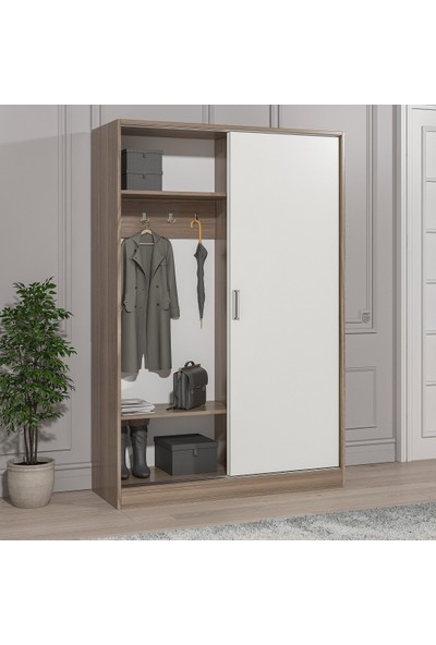 Missia Mobilya Napoli Sürme Kapaklı Portmanto Cordoba-Beyaz Missia Mobilya Napoli Sürme Kapaklı Portmanto Cordoba-Beyaz