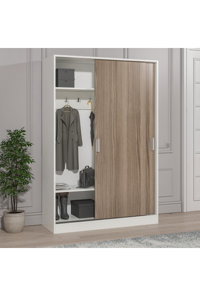 Missia Mobilya Napoli Sürme Kapaklı Portmanto Beyaz-Cordoba Missia Mobilya Napoli Sürme Kapaklı Portmanto Beyaz-Cordoba