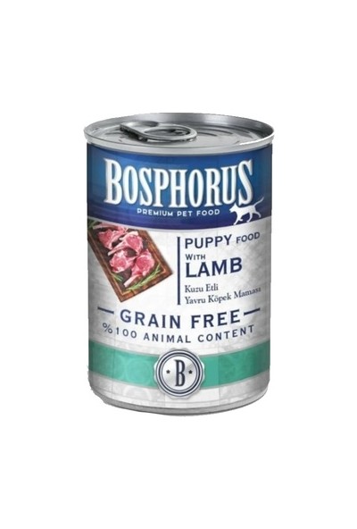 Bosphorus Kuzu Etli Konserve Yavru Köpek Maması x 24 Adet Bosphorus Kuzu Etli Konserve Yavru Köpek Maması x 24 Adet