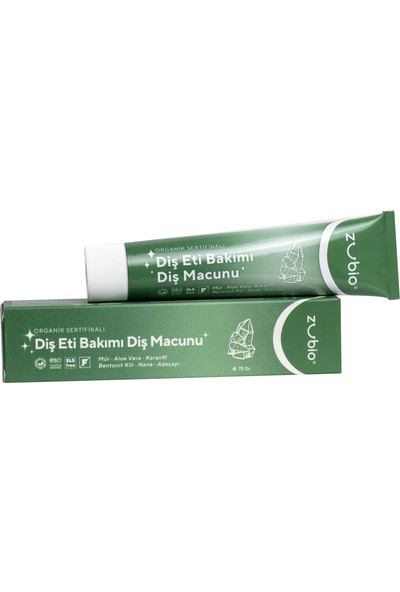 Zubio Diş Eti Bakımı Diş Macunu