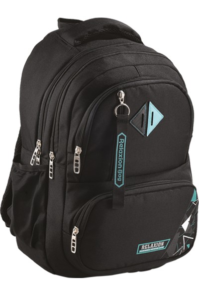 Relaxion 2049 Okul Sırt Çantası Siyah Relaxion 2049 Okul Sırt Çantası Siyah
