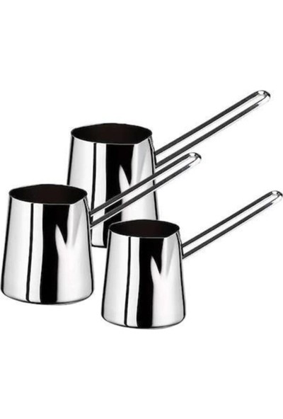 Aryıldız Cezve Takımı Prestige Vento 3lü