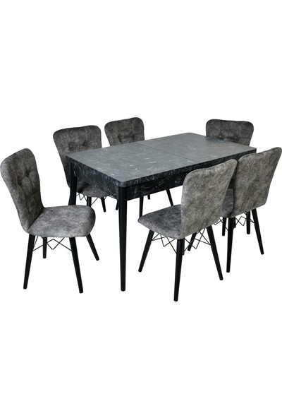 Efe Lotus Kelebek Açılır Ahşap Ayaklı 6 Kişilik Yemek Masası Efe Lotus Kelebek Açılır Ahşap Ayaklı 6 Kişilik Yemek Masası