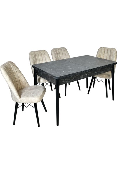 Efe Lotus Gold Kelebek Açılır Ahşap Ayaklı 4 Kişilik Yemek Masası Efe Lotus Gold Kelebek Açılır Ahşap Ayaklı 4 Kişilik Yemek Masası