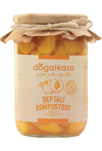 Doğalkasa Şeftali Kompostosu - 660 ml Doğalkasa Şeftali Kompostosu - 660 ml
