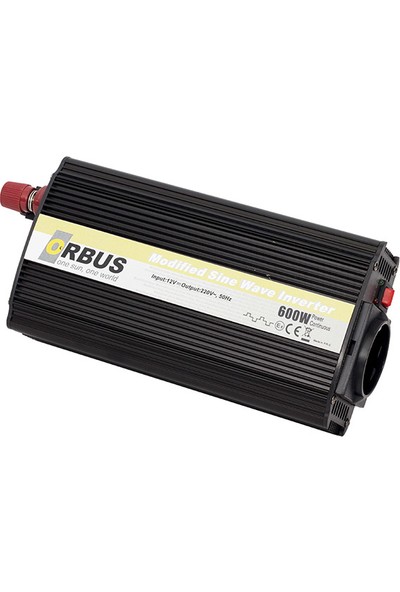 Orbus Inverter 600W 12V Orbus Modıfıed Sınus Orbus Inverter 600W 12V Orbus Modıfıed Sınus