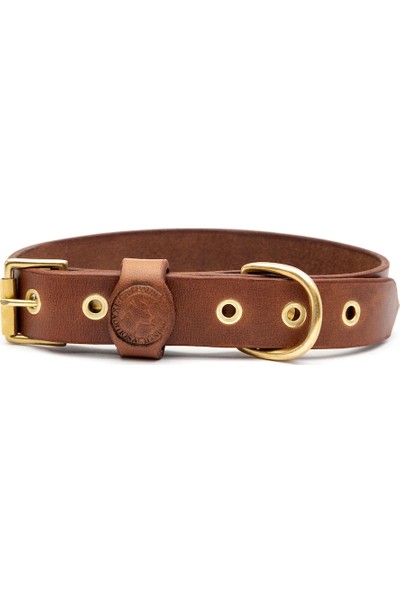 Ca-Leather Dakota Taba El Yapımı Gerçek Deri Köpek Tasması M Ca-Leather Dakota Taba El Yapımı Gerçek Deri Köpek Tasması M