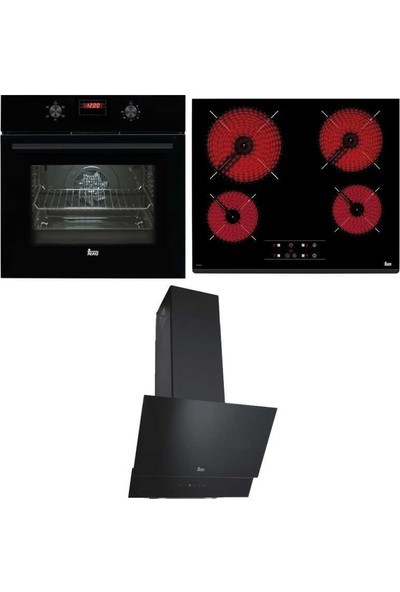 Teka Chef 4 Ankastre Set (Hak 627 FIRIN-TZ6415 OCAK-ATV60 Davlumbaz) Teka Chef 4 Ankastre Set (Hak 627 FIRIN-TZ6415 OCAK-ATV60 Davlumbaz)