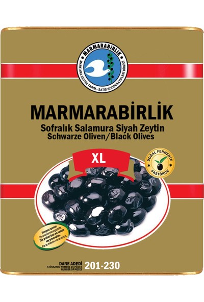 Marmarabirlik Mega Xl- Yağlı Salamura Zeytin 10 kg Marmarabirlik Mega Xl- Yağlı Salamura Zeytin 10 kg