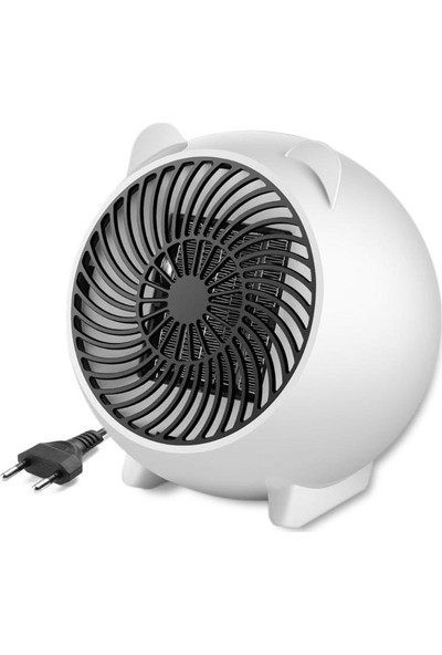 Neutral Mini Elektrikli Fanlı Isıtıcı - Beyaz (Yurt Dışından)