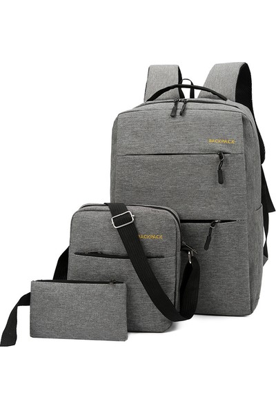 Leisure Çok Fonksiyonlu 3 Parçalı Sırt Çantası (Yurt Dışından)