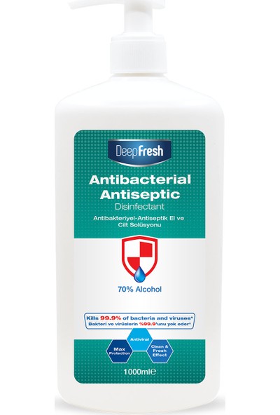 Deep Fresh Antiviral Antibakteriyel Dezenfektan 1000 ml Deep Fresh Antiviral Antibakteriyel Dezenfektan 1000 ml