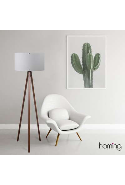 Homing Takoz Göbekli Ahşap Üç Ayaklı Lambader AYD-2259 Homing Takoz Göbekli Ahşap Üç Ayaklı Lambader AYD-2259