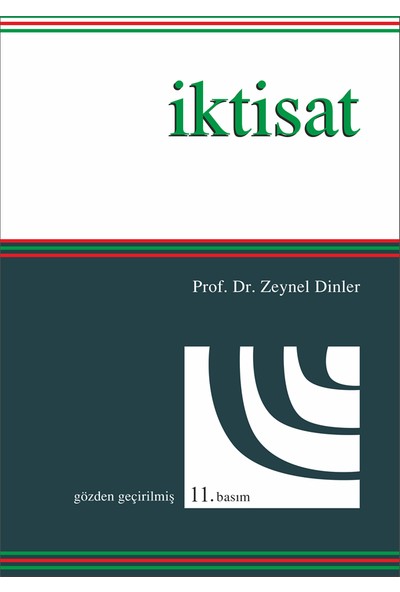 Iktisat - Zeynel Dinler