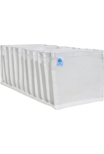 Mia Home Production Beyaz - Medium Boy / 11 Gözlü Çekmece Dolap Içi Düzenleyici - Organizer Mia Home Production Beyaz - Medium Boy / 11 Gözlü Çekmece Dolap Içi Düzenleyici - Organizer