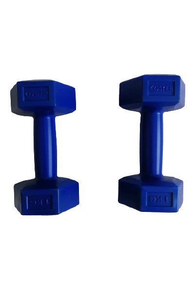 Cosfer 1 kg x 2 Plastik Dambıl Cosfer 1 kg x 2 Plastik Dambıl